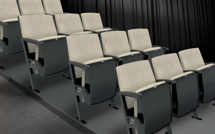 Fixed Auditorium Seating Design Fixed Audience Seating Quattro