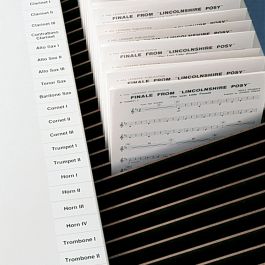 Music Sorting Rack