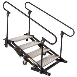 Adjustable Height Stairway