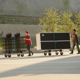Staging Universal Deck & Rail Cart